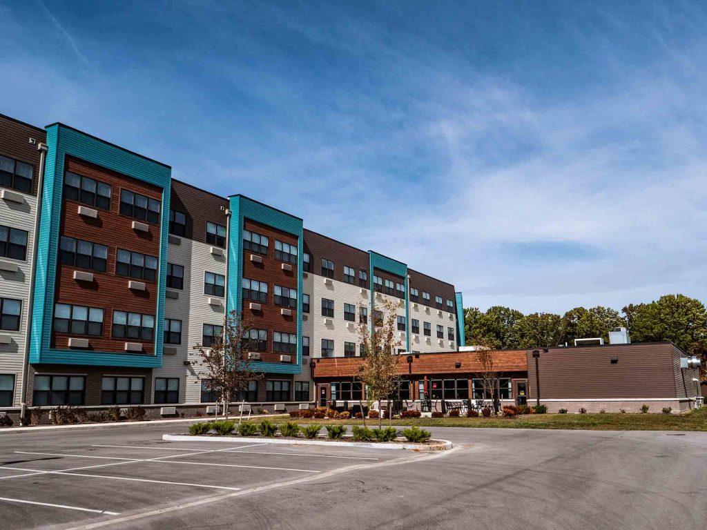 Commercial Siding Installation for Westfield, IN at the Glass Water ...